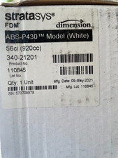 Stratasys 3d Printer Material Abs-p430 Model Black 340-21202 for sale ...