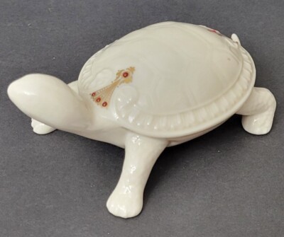 Lenox China Jewels Collection Elegant Turtle Figurine Made in USA 5.5 ...