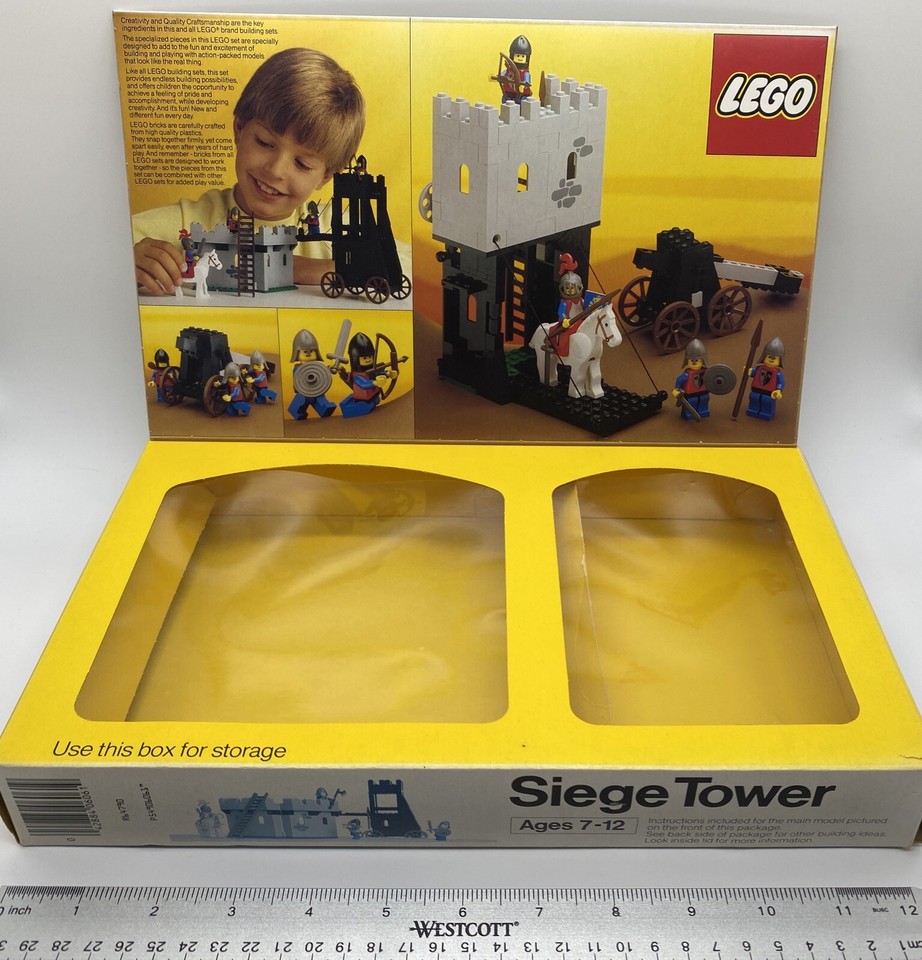 LEGO Castle: Siege Tower (6061) Complete w/ Box, Instructions | eBay