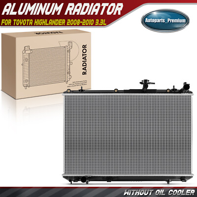 New Radiator without Oil Cooler for Toyota Highlander 2008-2010 V6 3.3L ...