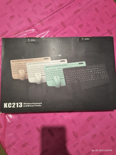 Universal Silent Click Wireless Keyboard And Mouse Combo Model KC213 ...