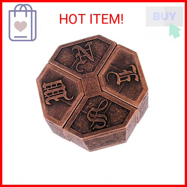 BePuzzled News Hanayama Cast Metal Brain Teaser Puzzle (Level 6 ...