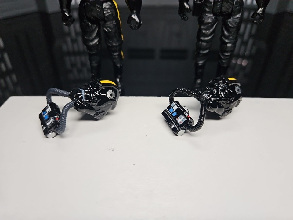 Star Wars Custom 3.75 1/18 TVC TIE Defender Pilot lot of 2 #4 | eBay