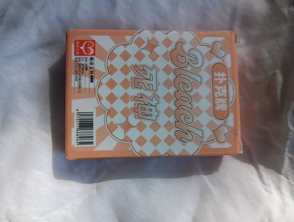 BLEACH Anime Cute Playing Game Poker Girl Cards Game Collection Cards ...