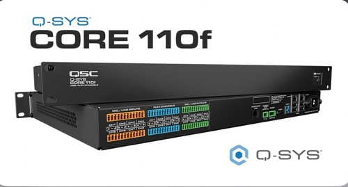 QSC Q-SYS Core 110F USB/Flex Channel Audio DSP(no Connectors) | eBay