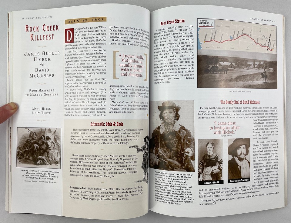 Classic Gunfightfighters Volume One, Bob Boze Bell, 2003, Wild West ...