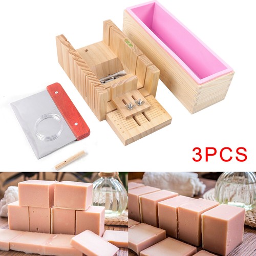 Pro Soap Making Supplies Kit 3 pcs Set Soap Tools Cakes Mold Handmade ...