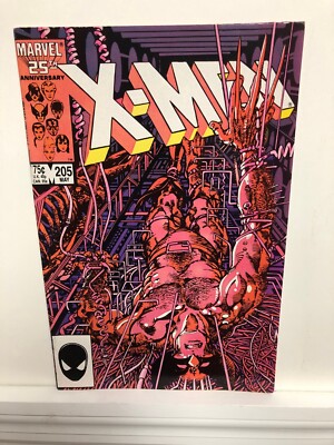 Uncanny X-Men # 205 NEAR MINT- May 1986 Wolverine solo story by Barry ...