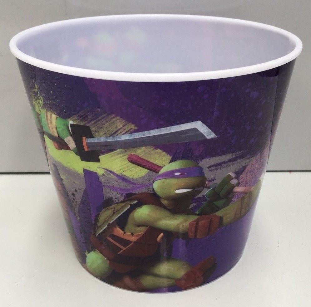 DISNEY TEENAGE MUTANT NINJA TURTLES POPCORN BUCKETS X 5 UNITS | eBay ...