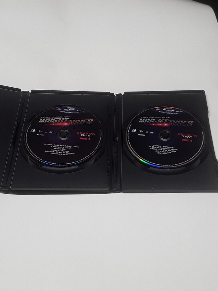 Knight Rider: Season 1 & 2 DVD Series 8 Total DVDS 683904544681| eBay