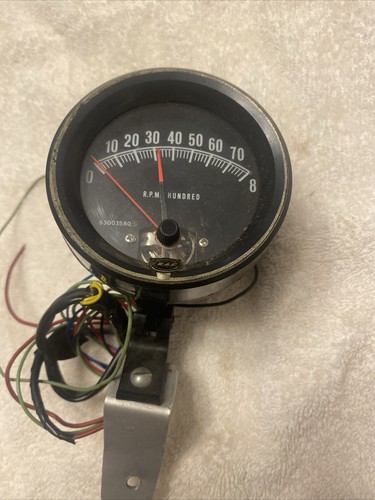 Vintage RAC Tachometer 8000 RPM UNTESTED Being Sold AS-IS For Parts Or ...