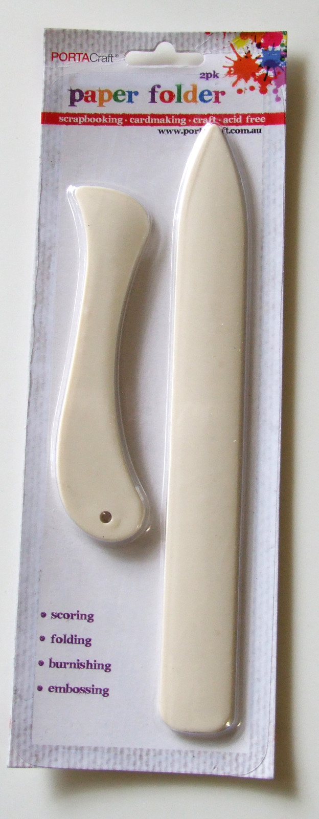 2 Pack Plastic Score & Fold Tools 9332365078396 | eBay