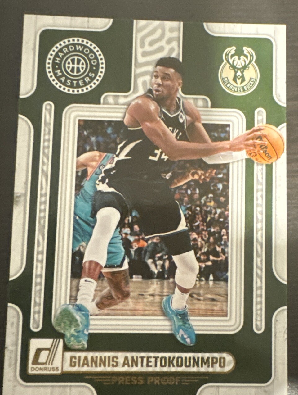 2023-24 Donruss “Hardwood Masters” PRESS PROOF gold 🏀 Giannis ...