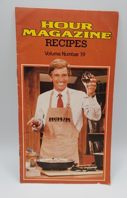 Vintage Hour Magazine Recipes Volume Number 19 Cookbook Booklet Gary ...