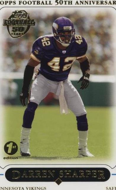 2005 Topps - Darren Sharper #249 1st Edition for sale online | eBay