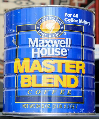 Maxwell House Coffee Can w/o Lid or Contents | eBay
