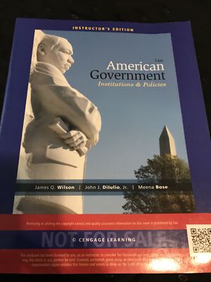 American Government 14 Edition, Essentials Edition INSTRUCTORS EDITION ...