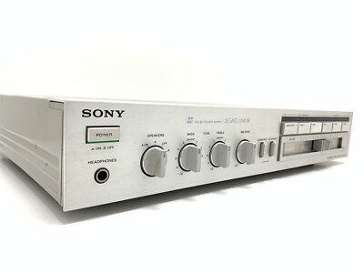 Sony Ta-Ax3 Stereo Integrated Amplifier 40+40 Watts RMS Vintage 1982 ...
