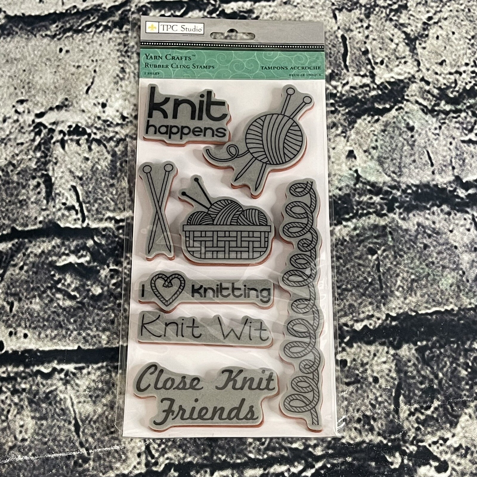 TPC Studio YARN CRAFTS knit knitting needles 2010972 Rubber Cling ...