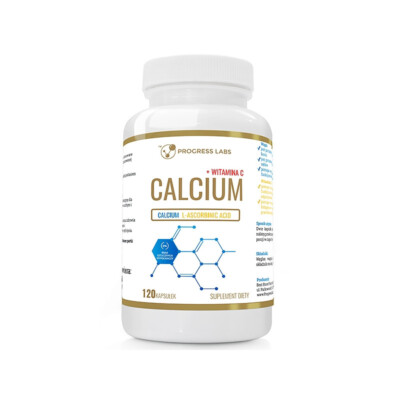 Progress Labs Calcium + Vitamine C, 120 capsules | eBay