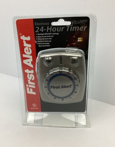 First Alert 24-Hour Timer - Model ET220 For Timing Lamps - Light Switch ...