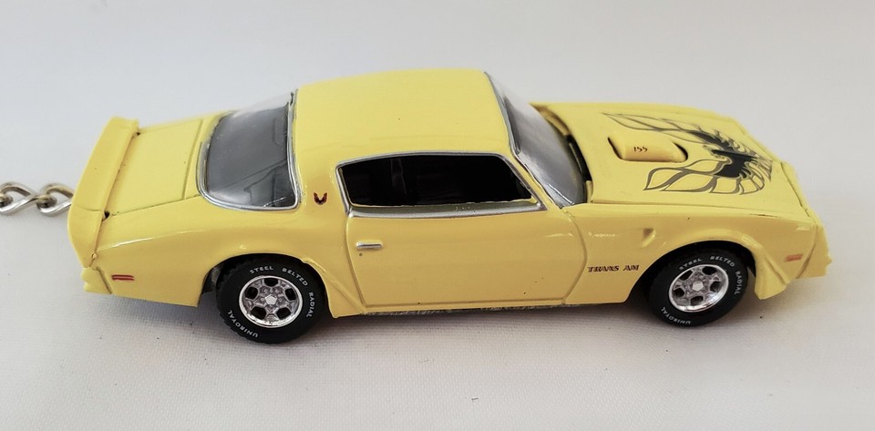 Keychain 1976 Pontiac Firebird TA T/A Trans AM Yellow '76 Rare Key ...