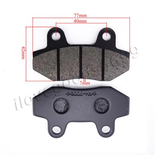 Disc Brake Caliper Shoe Pads For GY6 49cc 50cc 125cc 150cc Moped ...