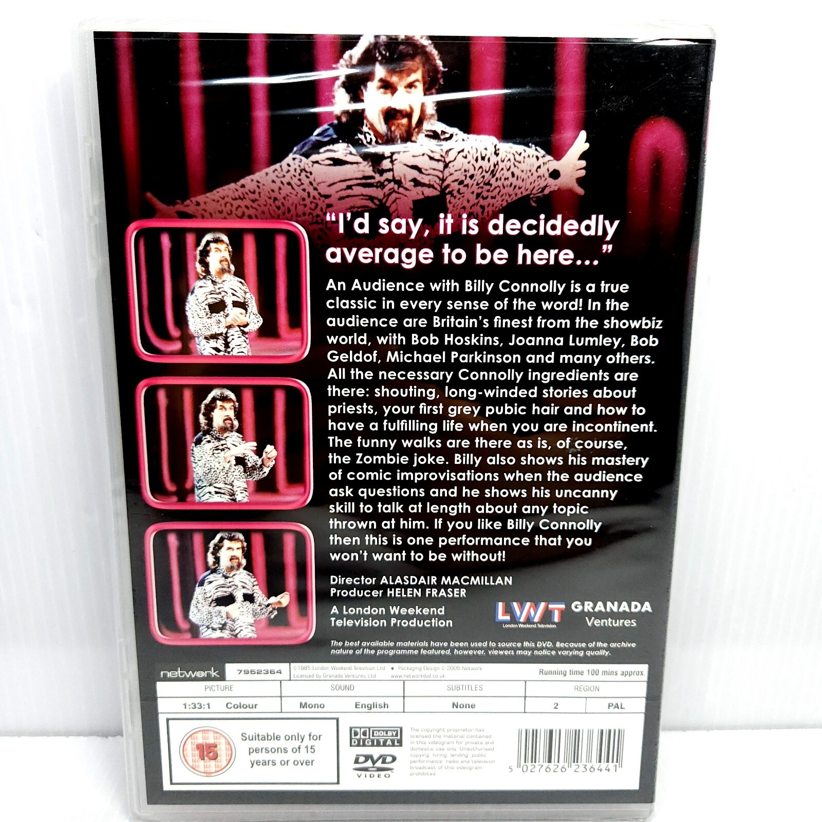 An Audience with Billy Connolly - Uncut Version (DVD PAL Region 2 ...