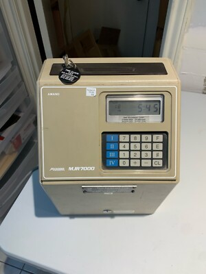 Time Clocks - Mjr 7000