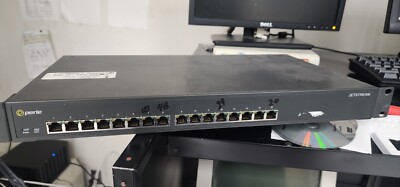 PERLE JETSTREAM JS8516 TERMINAL SERVER WITH BRACKETS AND POWER SUPPLY ...