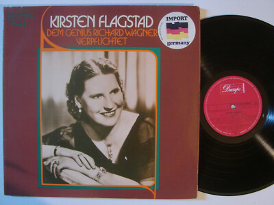 K. Flagstad - Wagner- Bach- Purcell- Handel- Gluck- Grieg -2 LP Liv ...