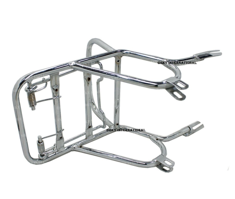 Rear Luggage Rack Carrier Chrome Compatible With Yamaha RD350 | eBay ...