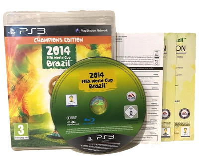 FIFA World Cup Brazil 2014 Jeu Ps3 Console Playstation 3 CIB OVP FR TBE ...