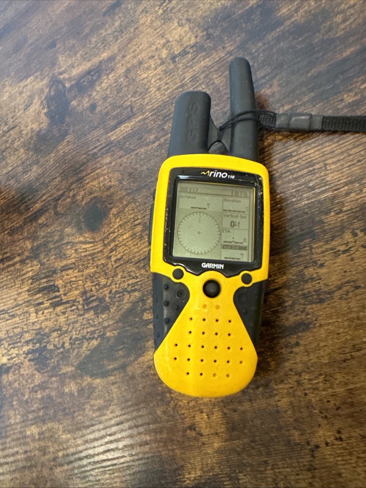 Garmin Rino 110 Handheld GPS Navigator FRS/GMRS Two-Way Radio - Tested ...