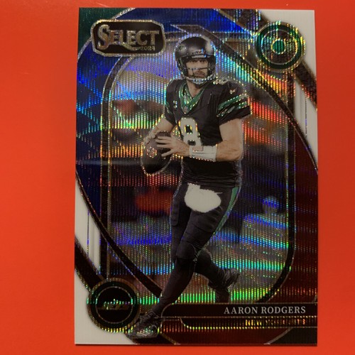 2024 Select Football Aaron Rodgers Tri Color Parallel /149 Club Level ...