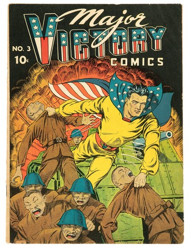 1945 Major Victory Comics 3 FN+ JAPANESE WAR COVER | eBay