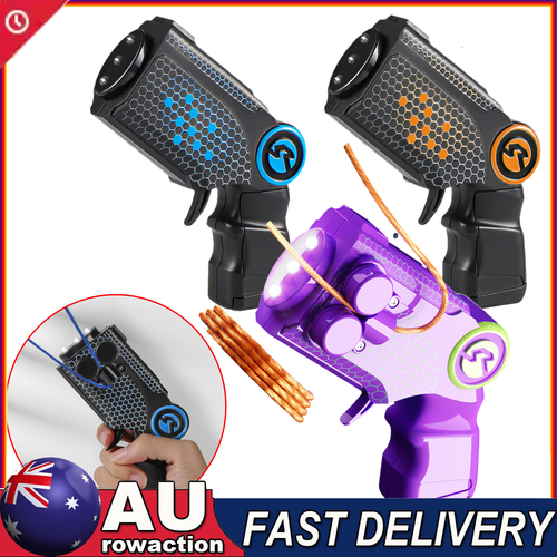 Kids Toy Electric String Rope Launcher Propeller Handheld Loop Lasso ...
