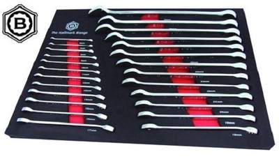 Britool Hallmark CELMSET632 25 Piece Combination Spanner Wrench Set 6mm ...