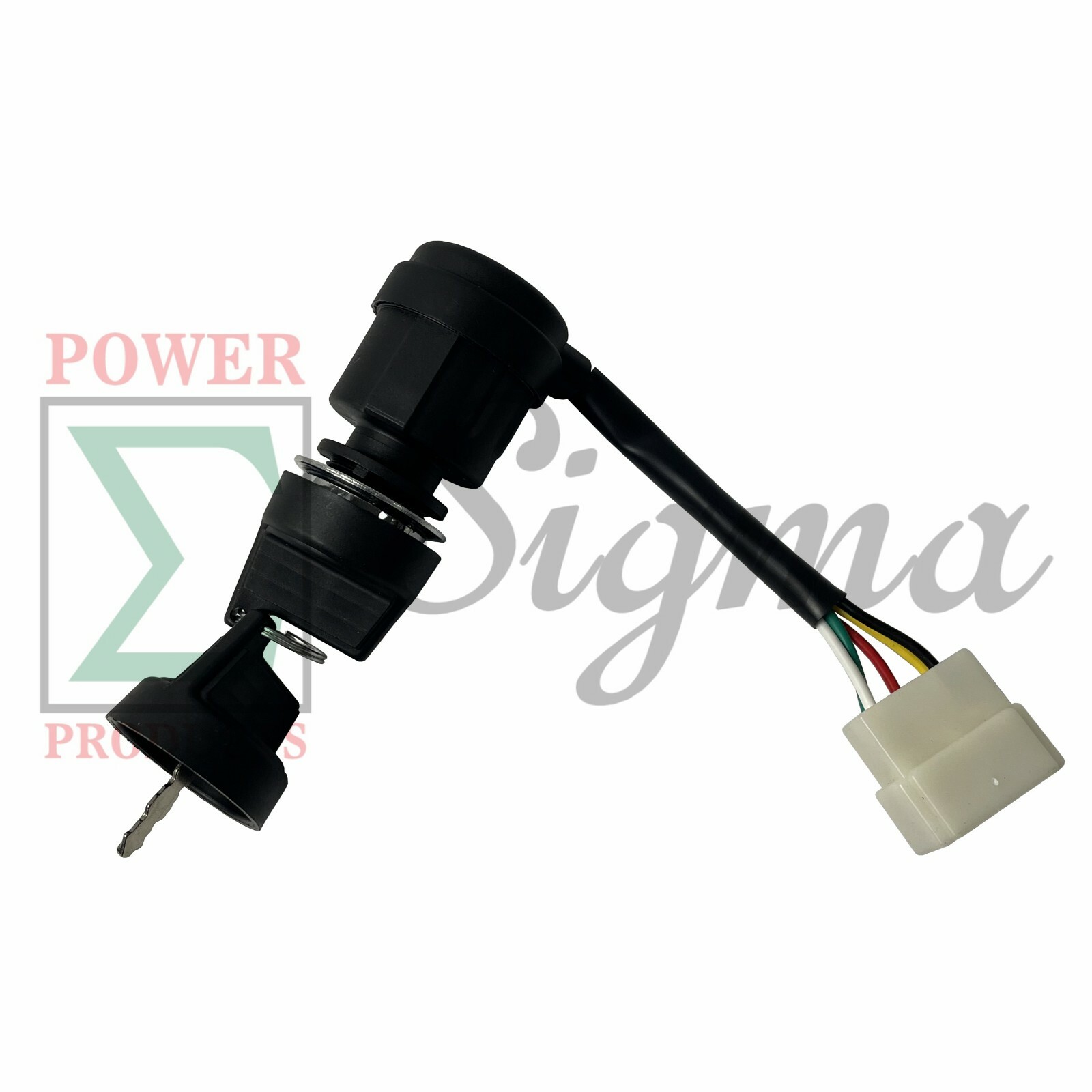 Ignition Key Switch 5 Wire 5 Pin For Diesel Generator 170F 178F 178FA ...