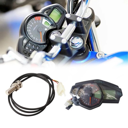 Motorcycle Speedometer Tachometer Modification Gear Display LCD Digital ...