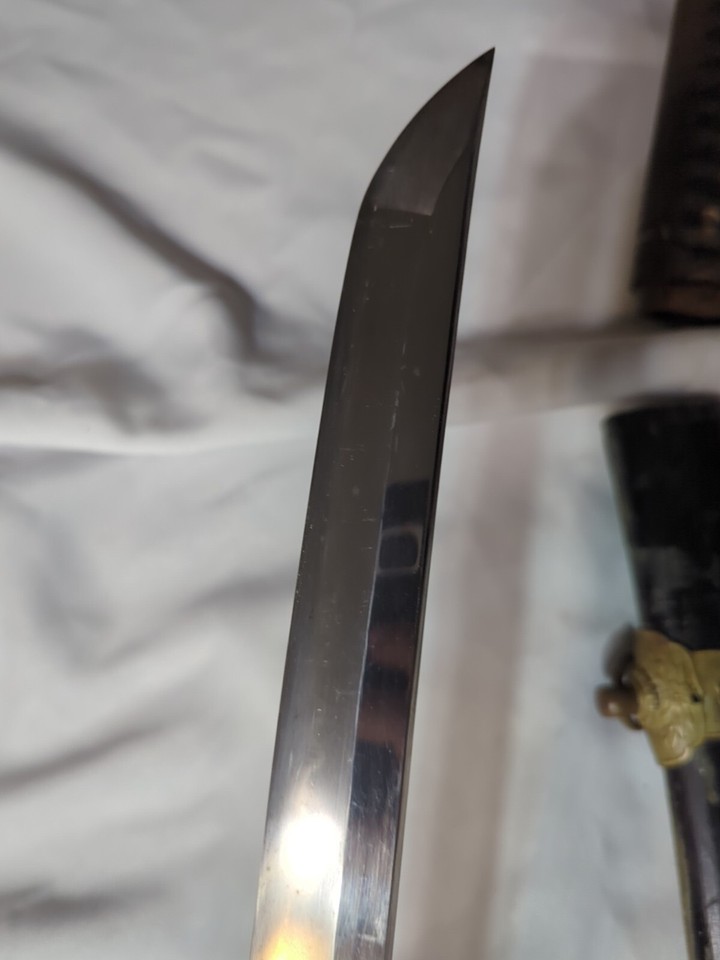 Original WWII Naval Samurai Sword Hayakawa Yukifusa Seki Showato Kai ...