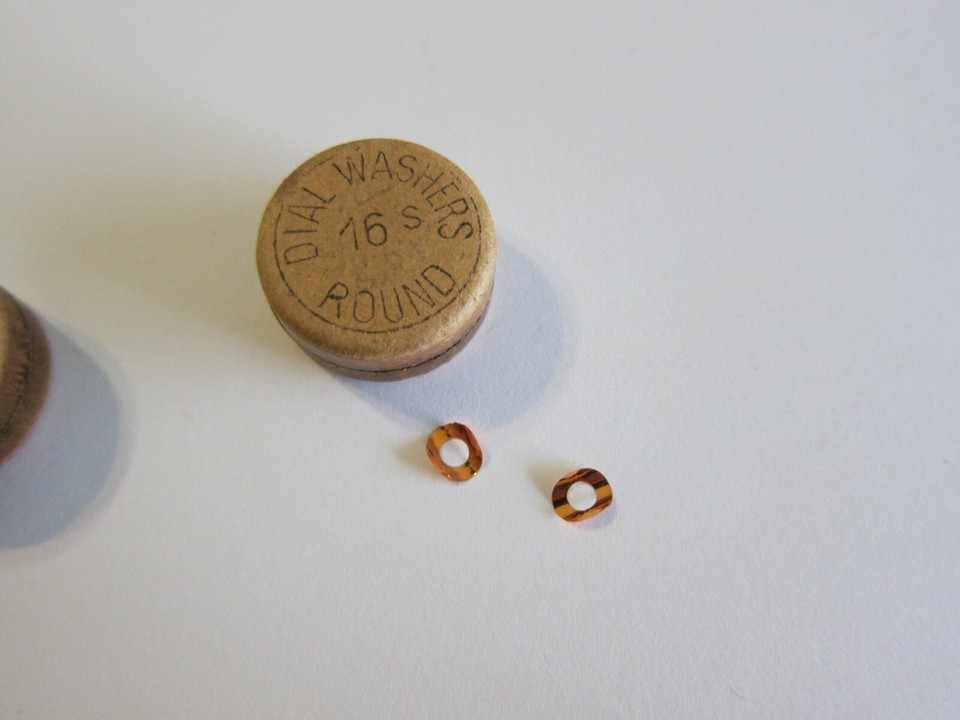 Dial Washer for 16s Pocket Watch Watchmaker Parts Repair Washer lot (2 ...