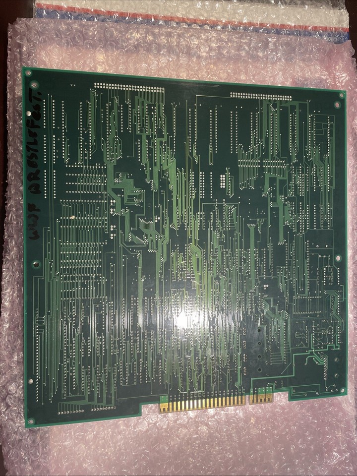 WWF Wrestlefest Arcade PCB Board TECHNOS Jamma Working | eBay