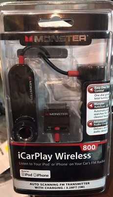 MONSTER iCarPlay Wireless 800 iPod iPhone Radio Transmitter /Charger | eBay