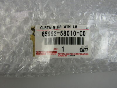 65992-58010-C0 Toyota Curtain, rear window, lh 6599258010C0, New ...