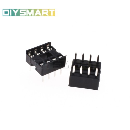 50PCS 8-Pin 8pins DIL DIP IC Socket PCB Mount Connector NEW QUALITY AU ...