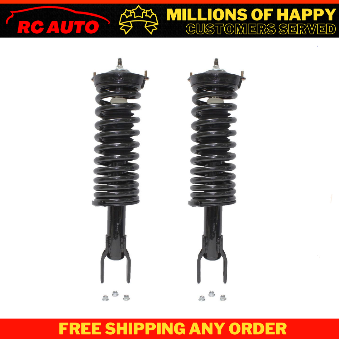 WESTAR Front Air Spring Coil Spring Conversion Kit Fit 93-98 Lincoln ...