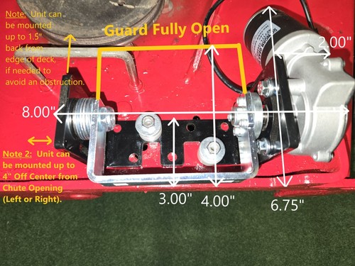 The Green Guard [SD] - Motorized Chute Blocker (w/ Aluminum Guard) | eBay