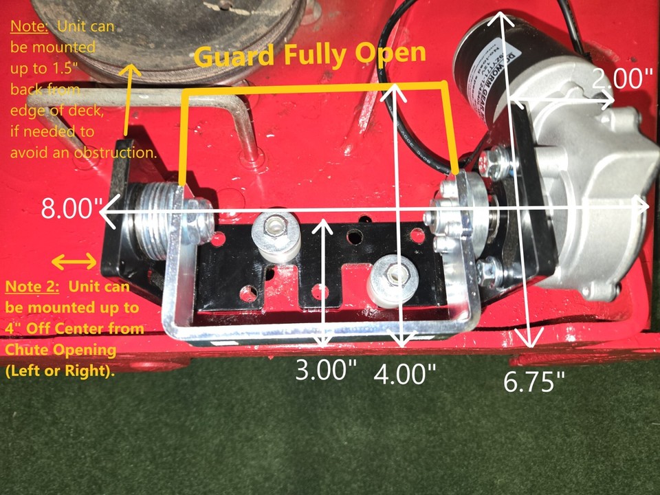 The Green Guard [SD] - Motorized Chute Blocker (w/ Aluminum Guard) | eBay