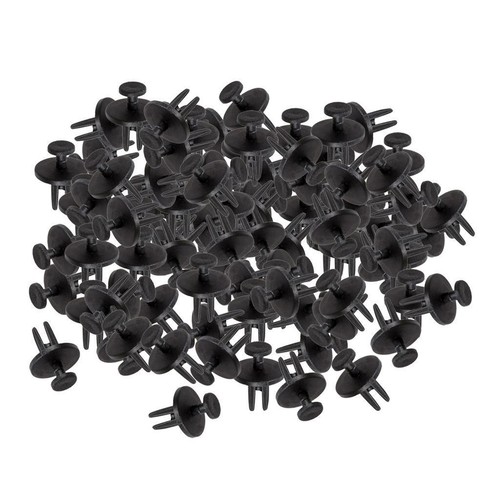Pack Of 100 Mud Skirt Blind Rivets 6mm Retainer Clips 1/4" | eBay Australia